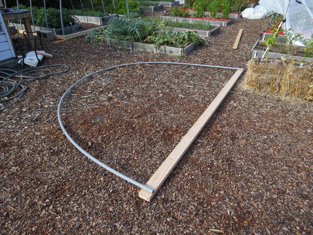 Hoop house project - Susan's in the Garden